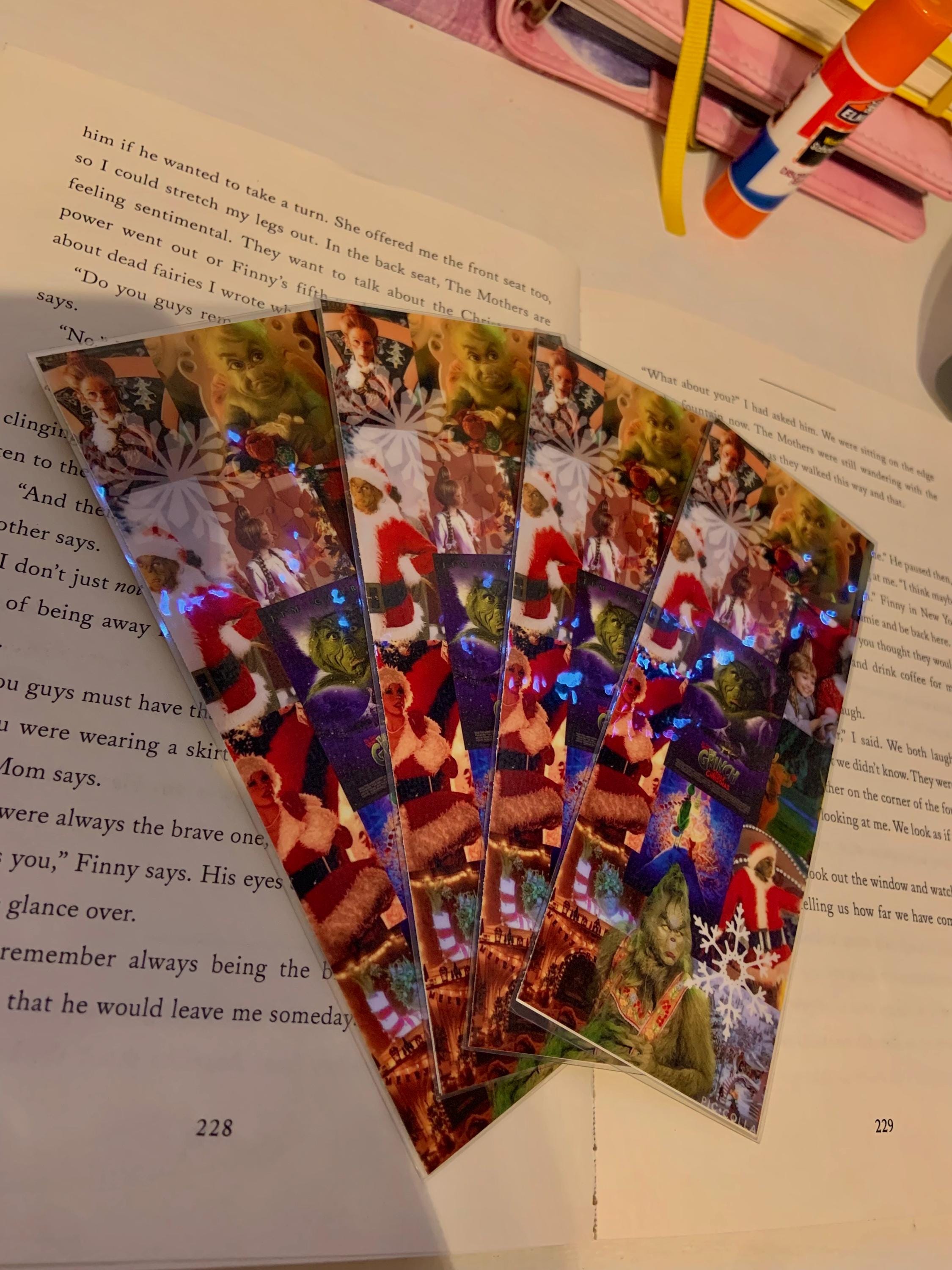 Grinch Collage Bookmark - Etsy