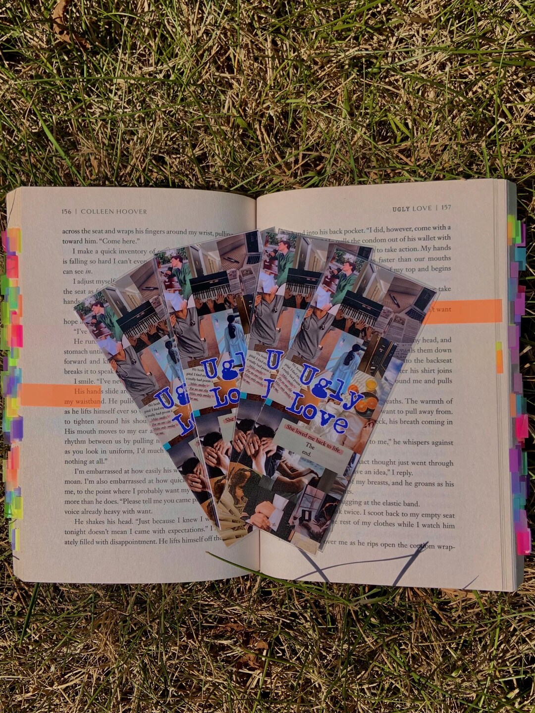 Ugly Love Collage Bookmark - Etsy
