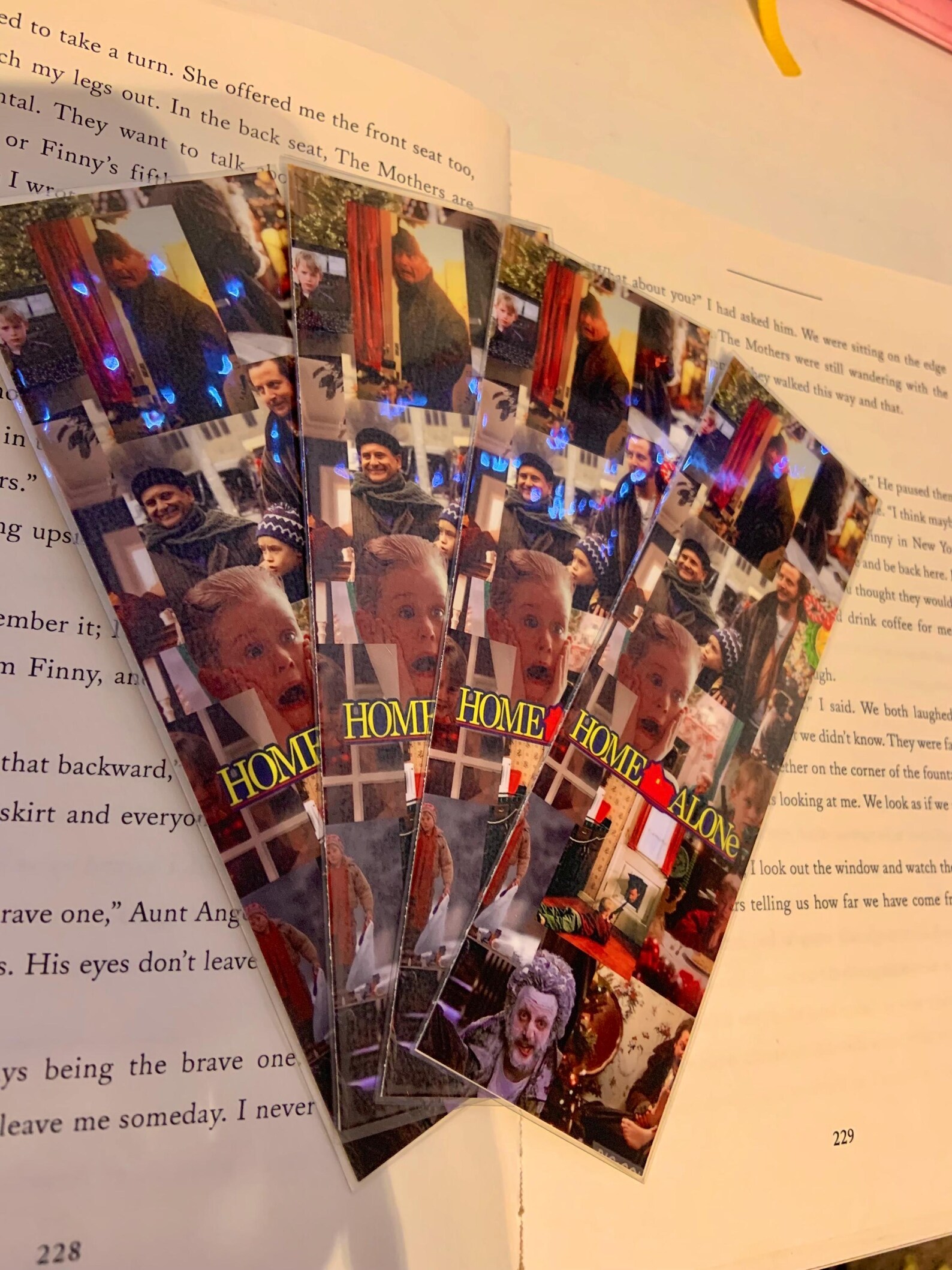 Home Alone Collage Bookmark - Etsy