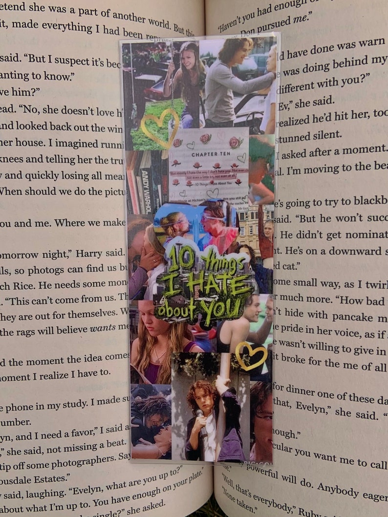 10 Things I Hate About You Collage Bookmark - Etsy
