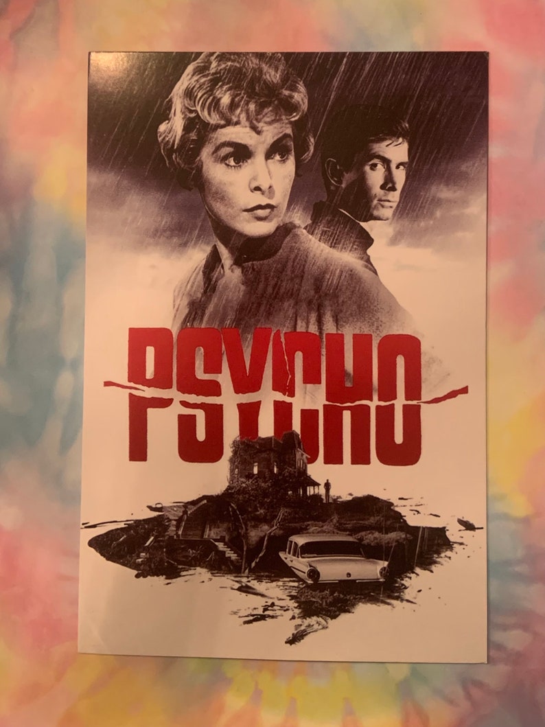 American Phycho Poster Card - Etsy