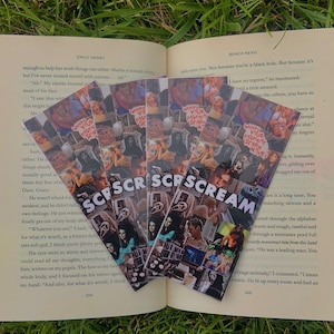 Scream Collage Bookmark - Etsy