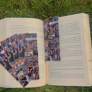 The Vampire Diaries Collage Bookmark - Etsy