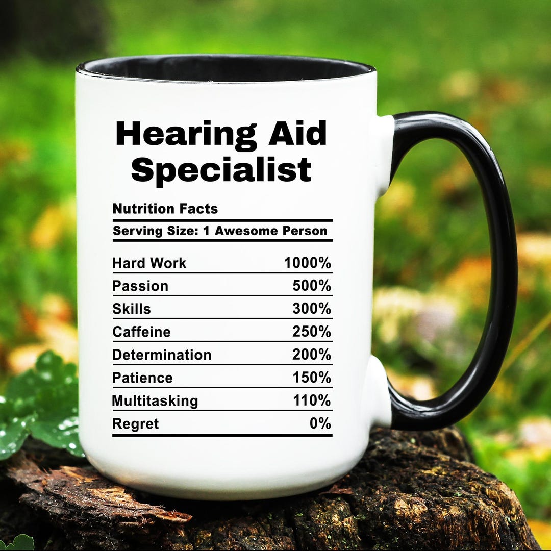 Hearing Aid Specialist Mug, Hearing Aid Specialist Gift, Hearing Aid ...