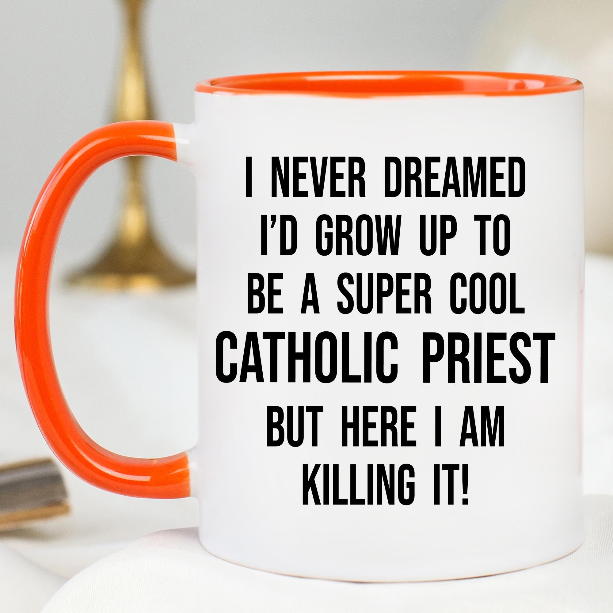 Catholic Priest Mug, Catholic Priest Gift, Catholic Priest Cup, Gifts ...