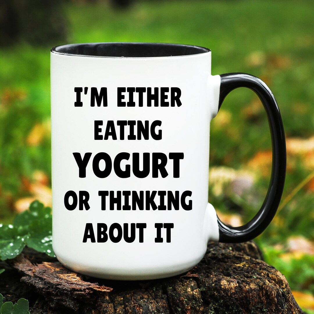 Yogurt Mug, Yogurt Gift, Yogurt Gifts, Yogurt Lover Mug, Yogurt Coffee ...