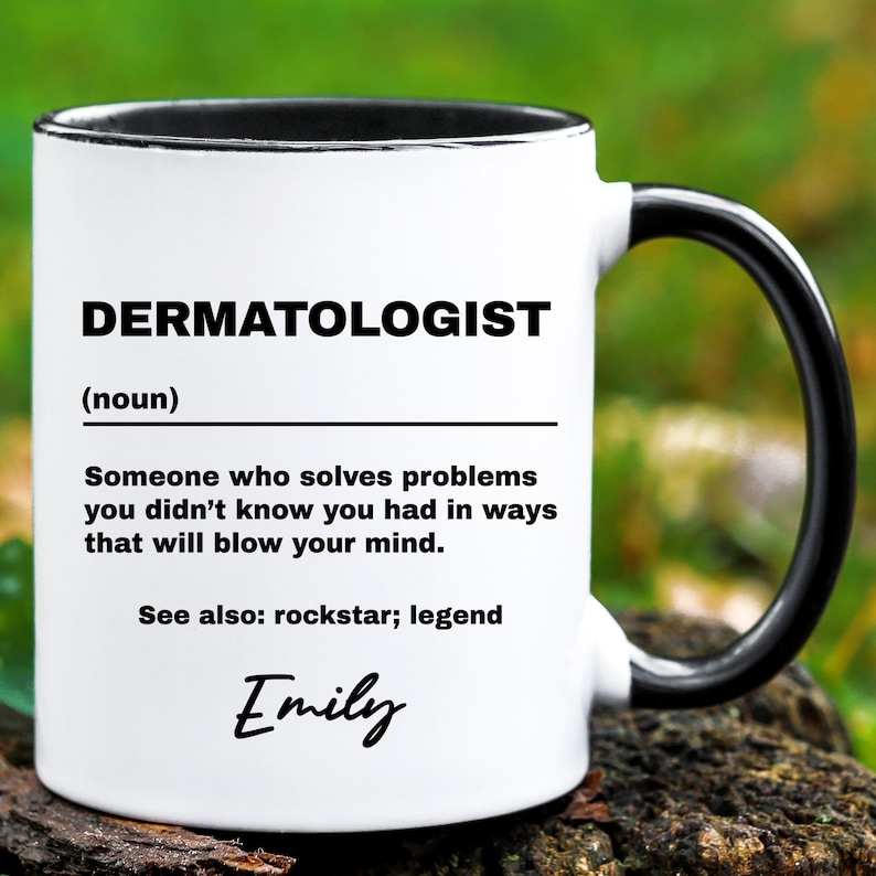 Dermatologist Gift, Personalized Dermatologist Mug, Custom Gifts for ...