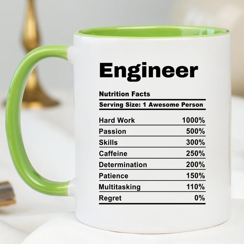 Engineer Mug, Engineer Gift, Engineer Cup, Gifts for Engineer - Etsy