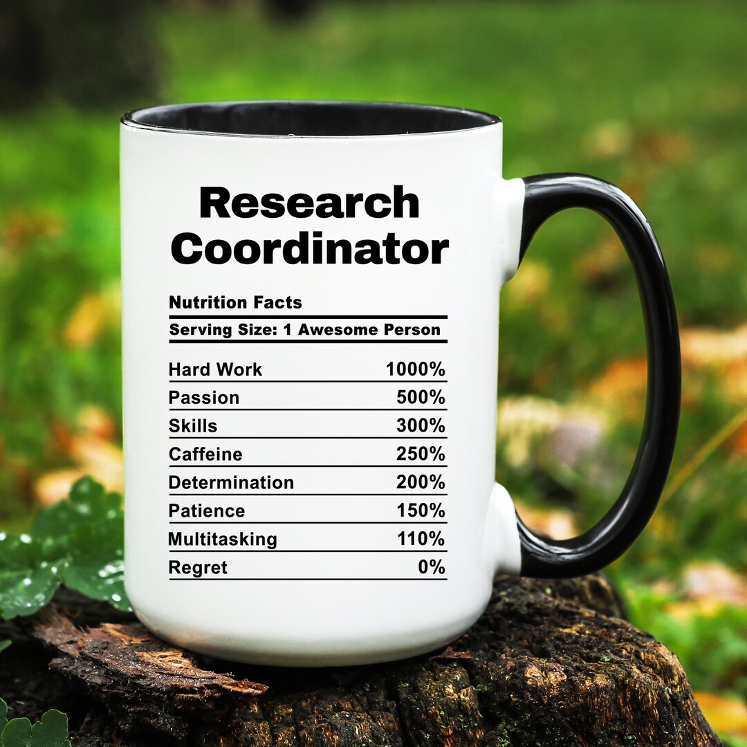 Research Coordinator Mug, Research Coordinator Gift, Research ...