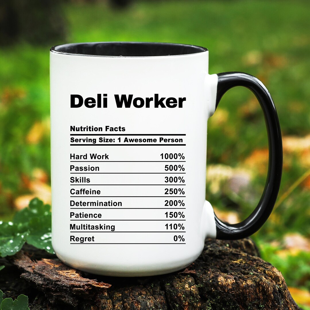 Deli Worker Mug, Deli Worker Gift, Deli Worker Coffee Cup, Gifts for ...