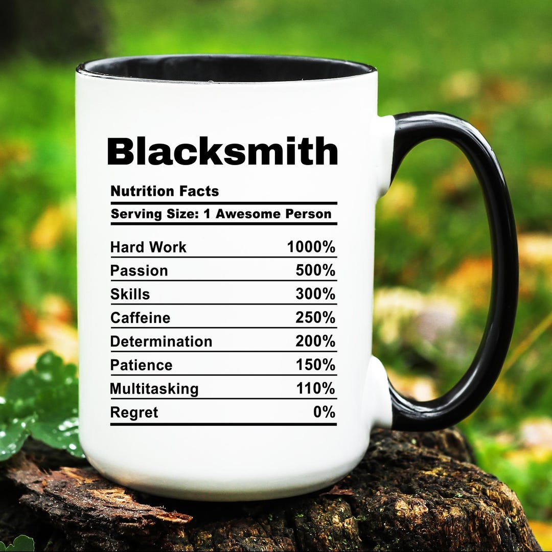 Blacksmith Mug, Blacksmith Gift, Blacksmith Cup, Gifts for Blacksmith ...