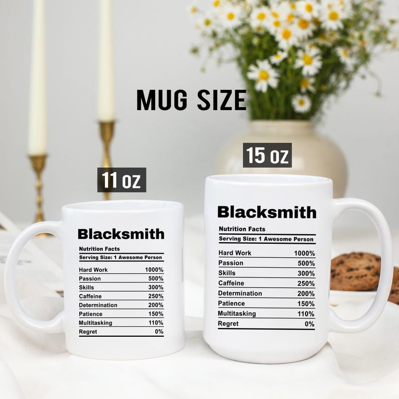 Blacksmith Mug, Blacksmith Gift, Blacksmith Cup, Gifts for Blacksmith ...