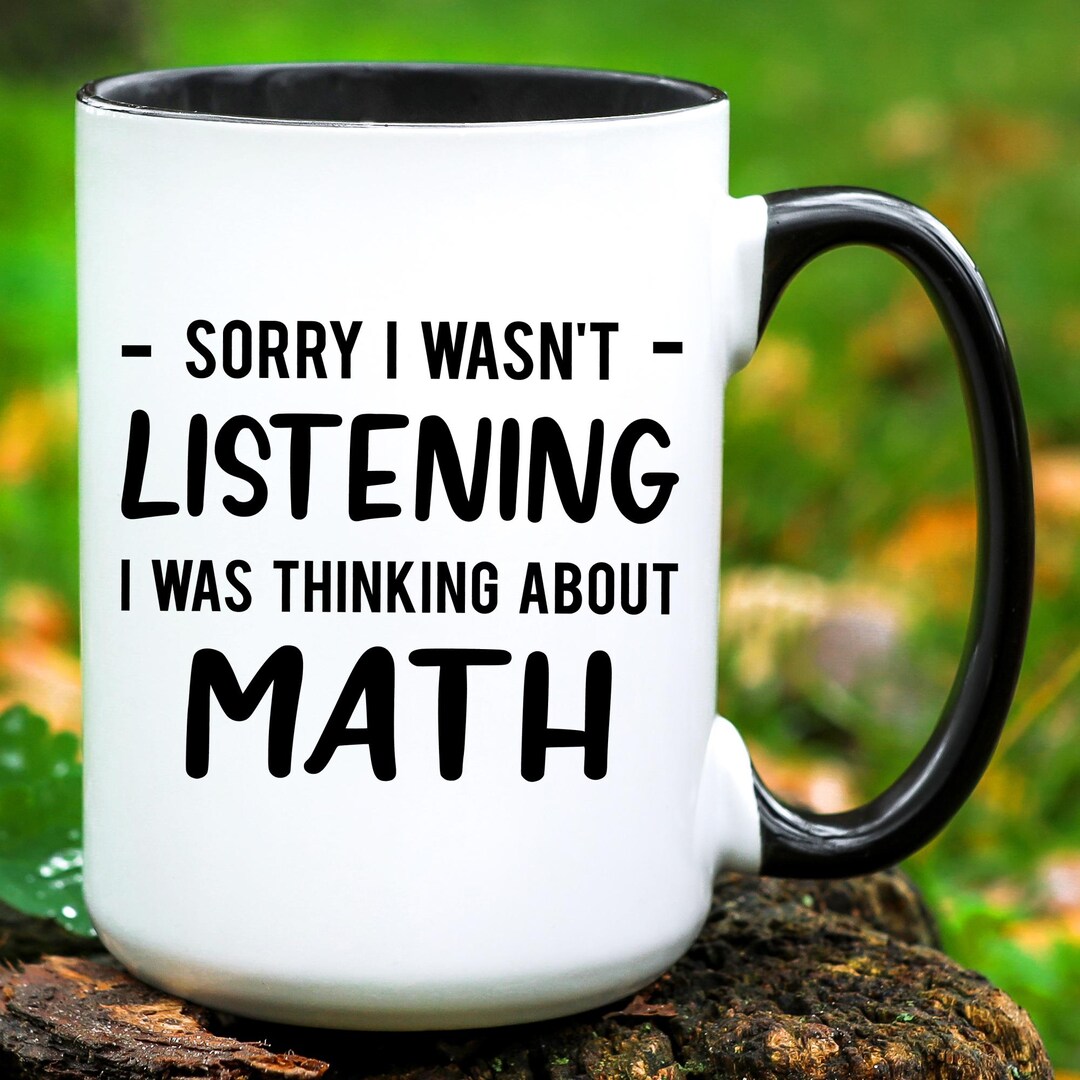 Math Mug, Math Lover Gift, Math Teacher Gift, Funny Math Coffee Mug ...