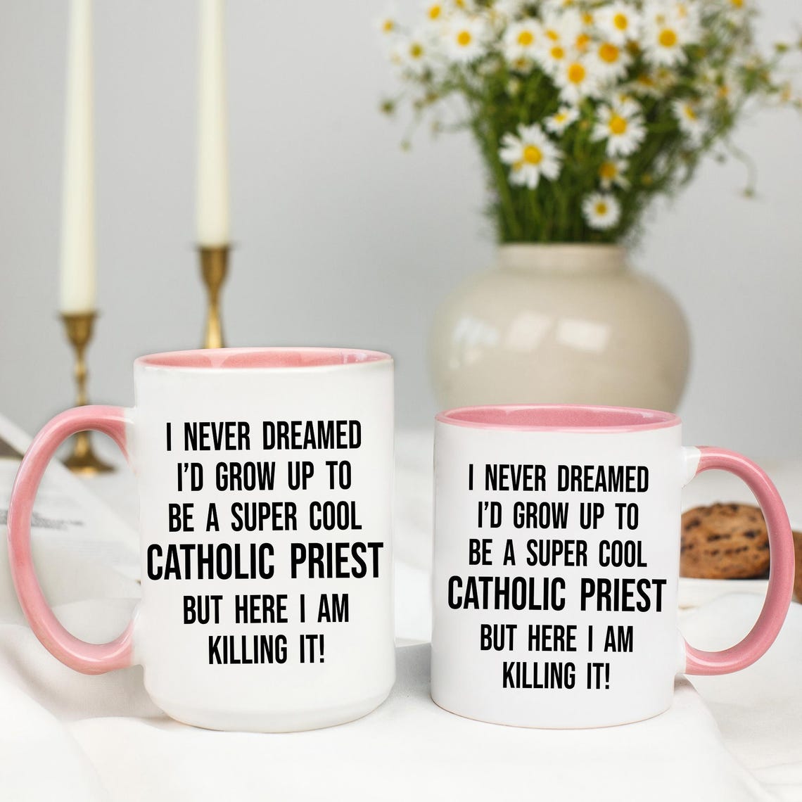 Catholic Priest Mug, Catholic Priest Gift, Catholic Priest Cup, Gifts ...