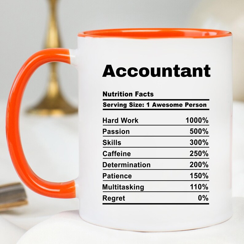 Accountant Mug, Accountant Gift, Accountant Cup, Gifts for Accountant ...