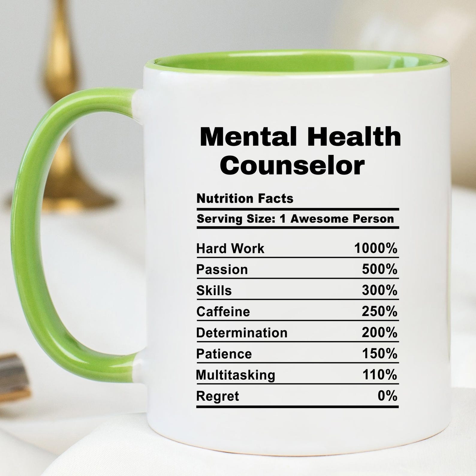 Mental Health Counselor Mug, Mental Health Counselor Gift, Mental ...