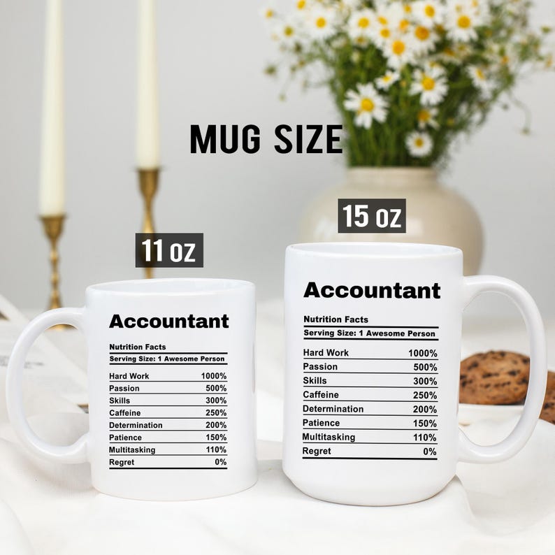 Accountant Mug, Accountant Gift, Accountant Cup, Gifts for Accountant ...