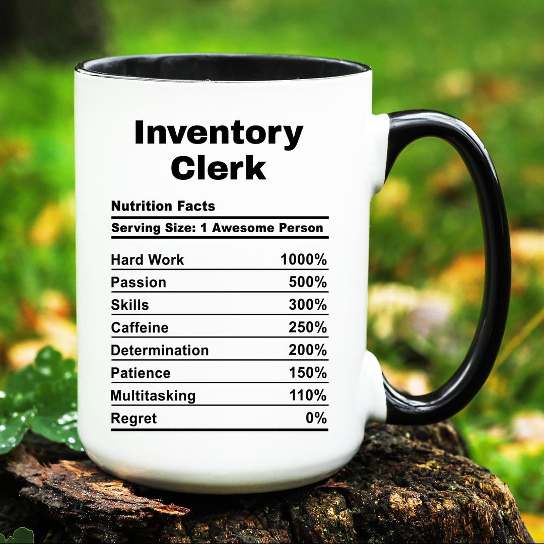 Inventory Clerk Mug, Inventory Clerk Gift, Inventory Clerk Cup, Gifts ...