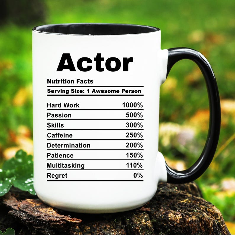 Actor Mug, Actor Gift, Actor Cup, Gifts for Actor, Acting Lover Gifts ...