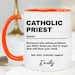 Catholic Priest Gift, Personalized Catholic Priest Mug, Custom Gifts ...