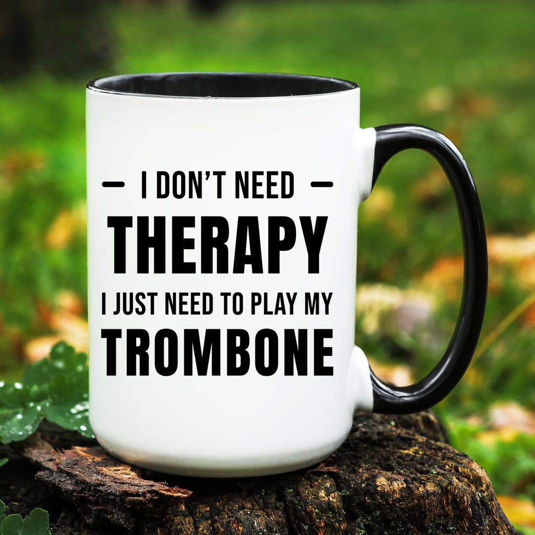 Trombone Gift, Trombone Mug, Trombone Gifts, Trombone Player Mug, Funny ...