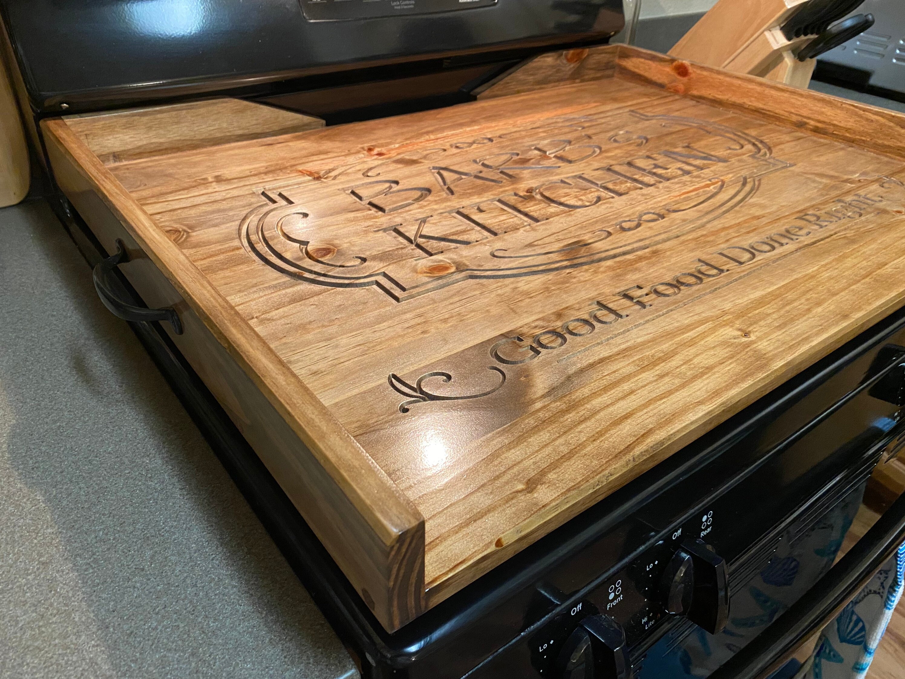 Custom Stove Top Coversnull