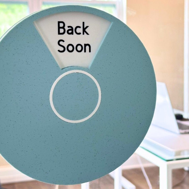 Be Back Soon Sign - Etsy