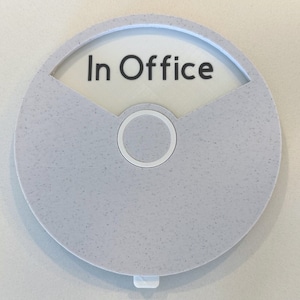 Custom Text Out-of-office Status Signs - Personalized Work Status ...