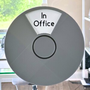 Custom Text Out-of-office Status Signs - Personalized Work Status ...