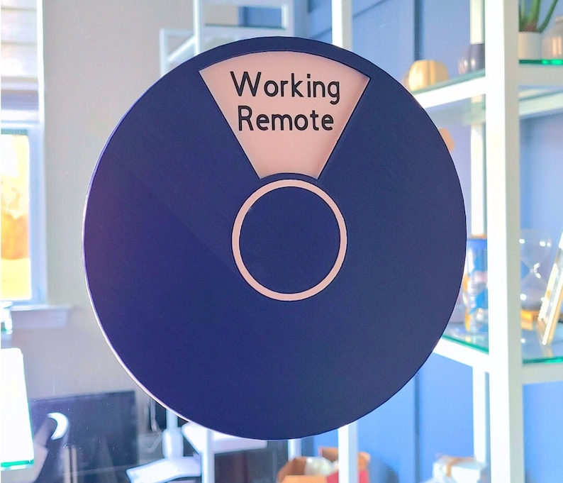 Custom Text Out-of-office Status Signs - Personalized Work Status ...