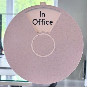 Custom Text Out-of-office Status Signs - Personalized Work Status ...