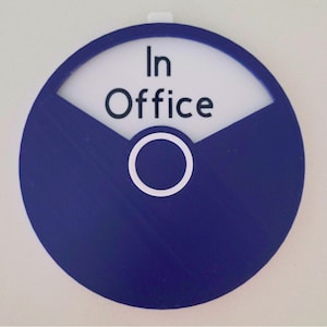Custom Text Out-of-office Status Signs - Personalized Work Status ...