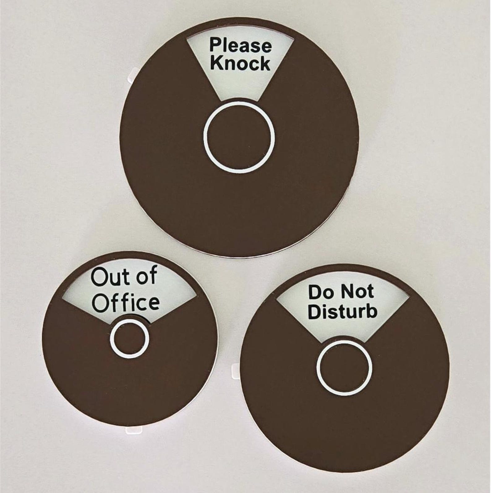 Custom Text Out-of-office Status Signs - Personalized Work Status ...