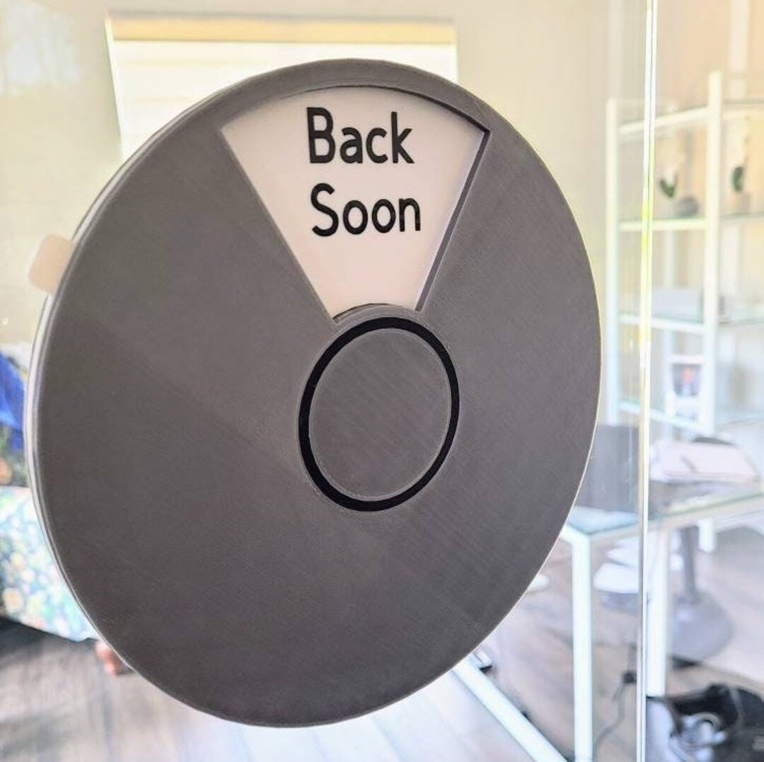 Custom Vinyl Out-of-office Status Signs - Etsy Canada