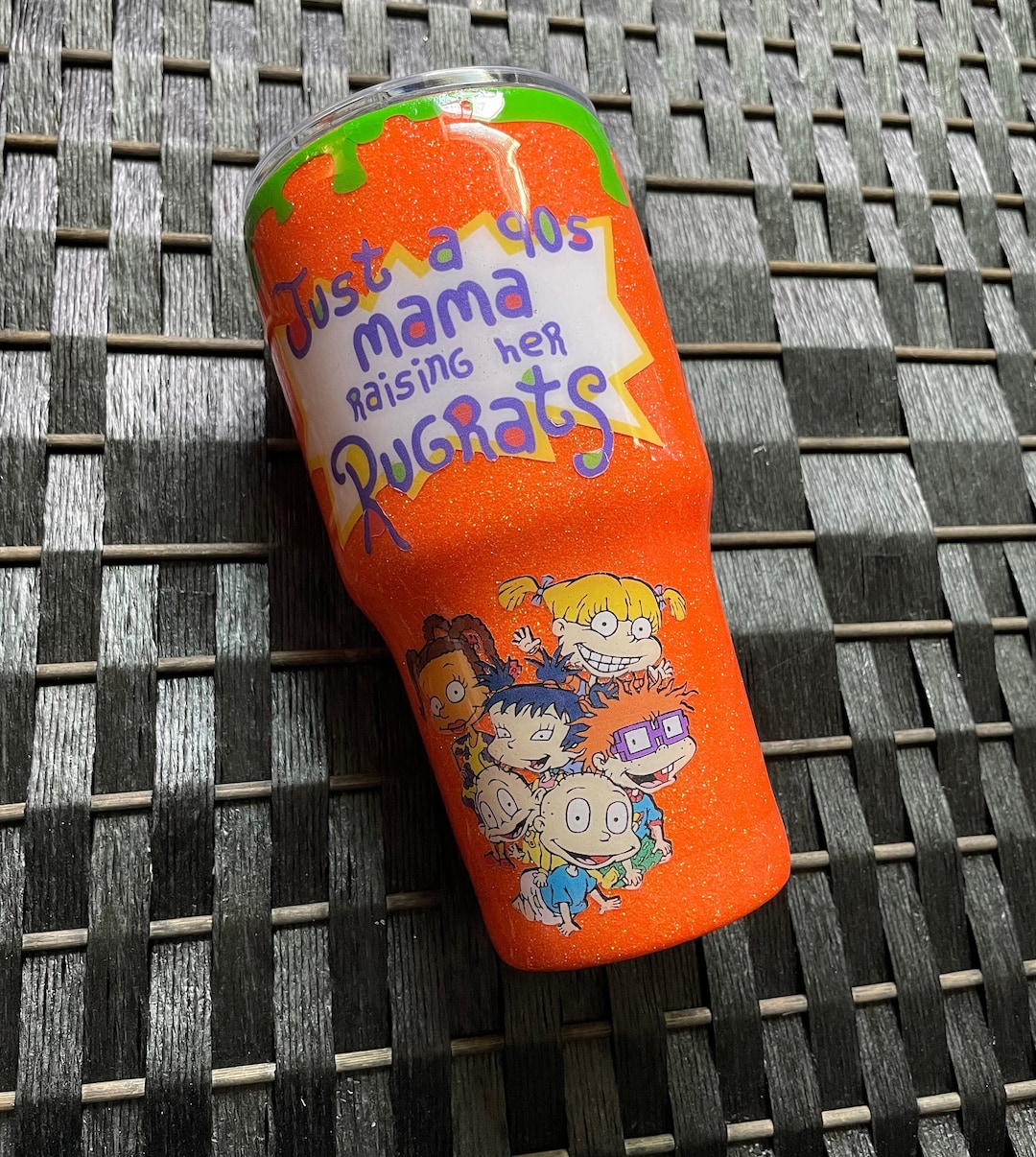 Rugrat Tumbler Rugrat Glitter Tumbler Mom Tumbler Mothers Day Gift - Etsy