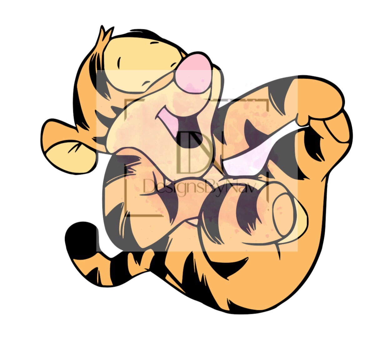 Baby Tigger SVG Grouped Svg Layered SVG Cricut Cutting | Etsy Australia