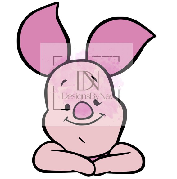 Piglet SVG Grouped Svg Layered SVG Cricut Cutting File | Etsy