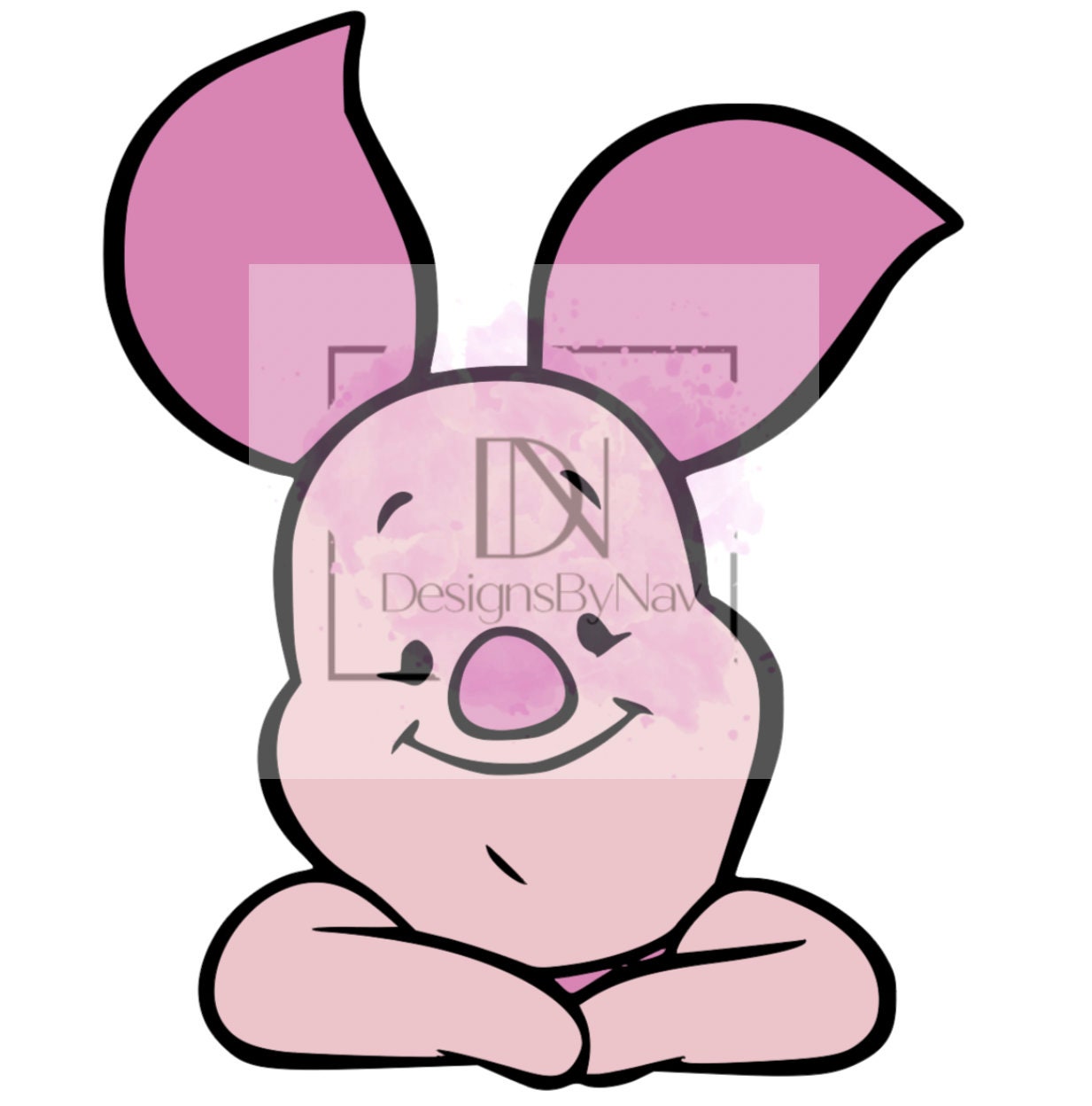 Piglet SVG Grouped Svg Layered SVG Cricut Cutting File | Etsy UK