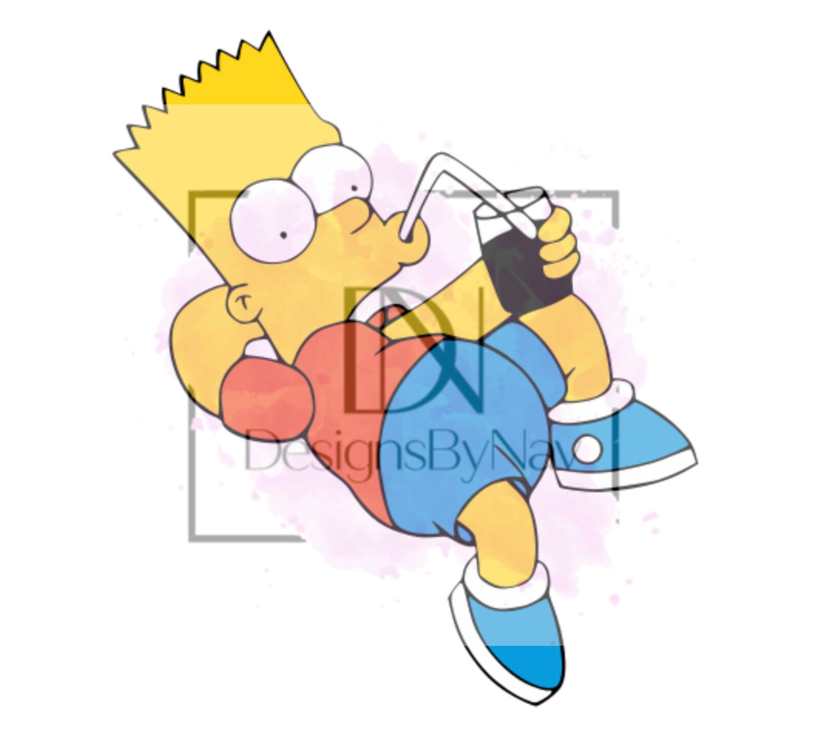 Bart Simpson SVG Grouped Svg Layered SVG Cricut Cutting | Etsy