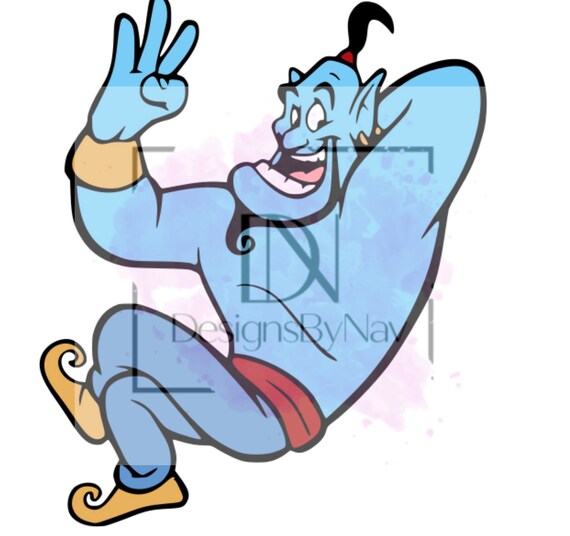 Genie SVG Grouped Svg Layered SVG Cricut Cutting File | Etsy