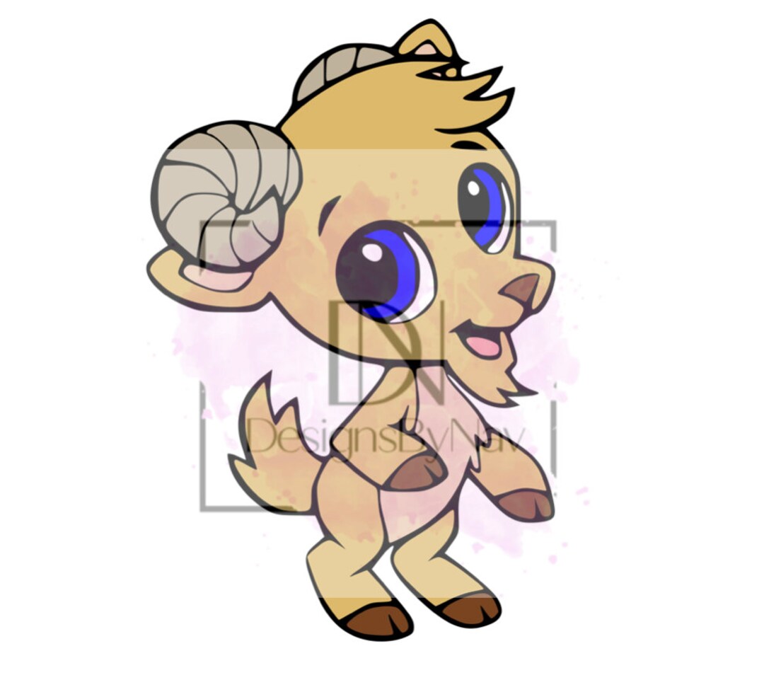 Cute Goat SVG, Grouped Svg, Layered SVG, Cricut Cutting File, Instant ...