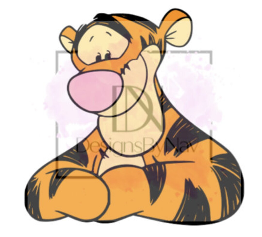 Tigger SVG, Grouped Svg, Layered SVG, Cricut Cutting File, Instant ...