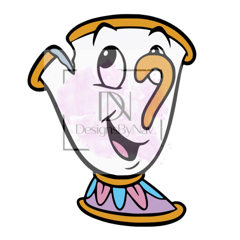 Chip Cup Beauty and the Beast - Etsy