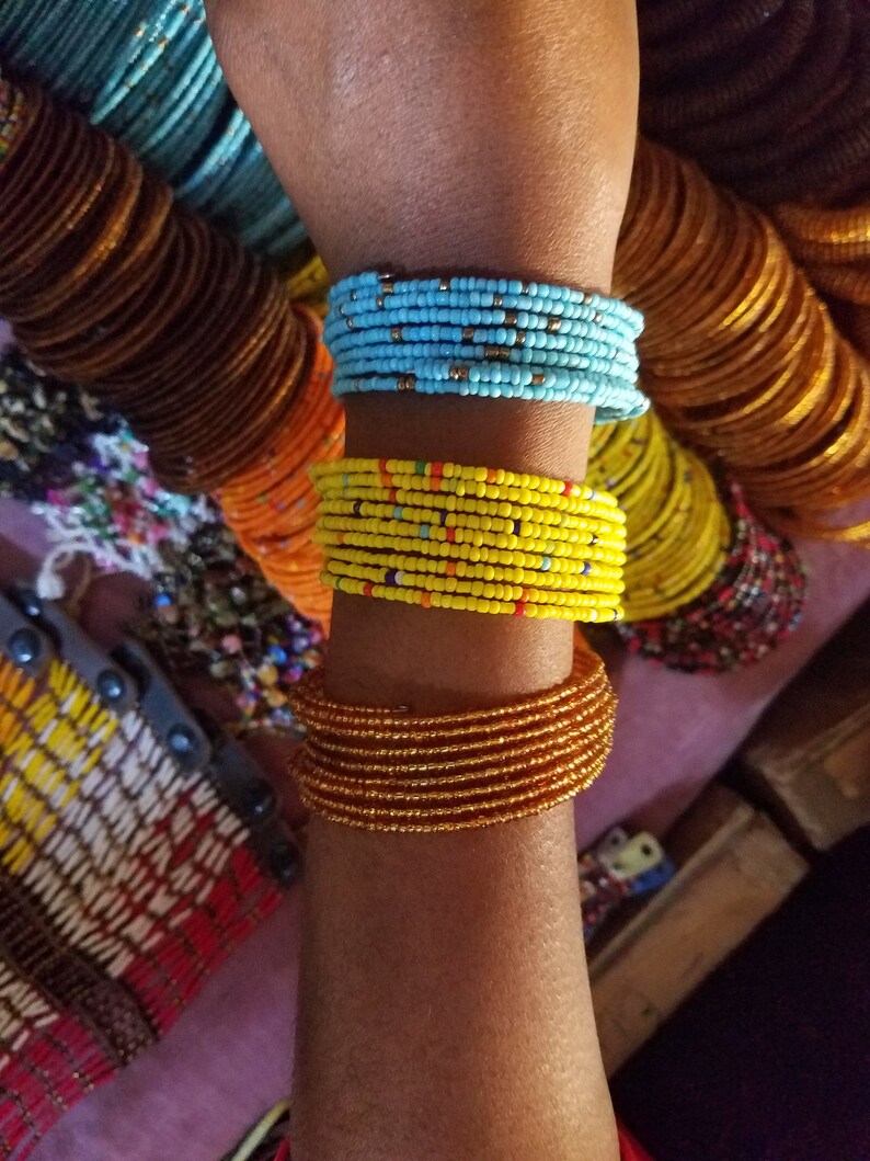 50 Wholesale Spring Masai Bracelets African Bracelets Maasai - Etsy