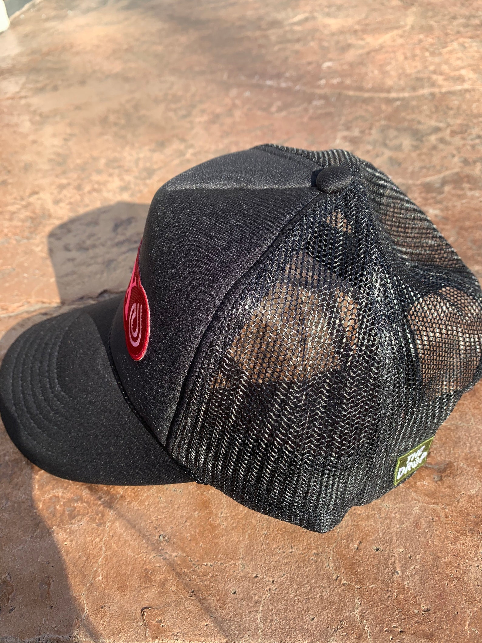 Breakup with your Black BF Trucker Hat Smile Patch Hat | Etsy