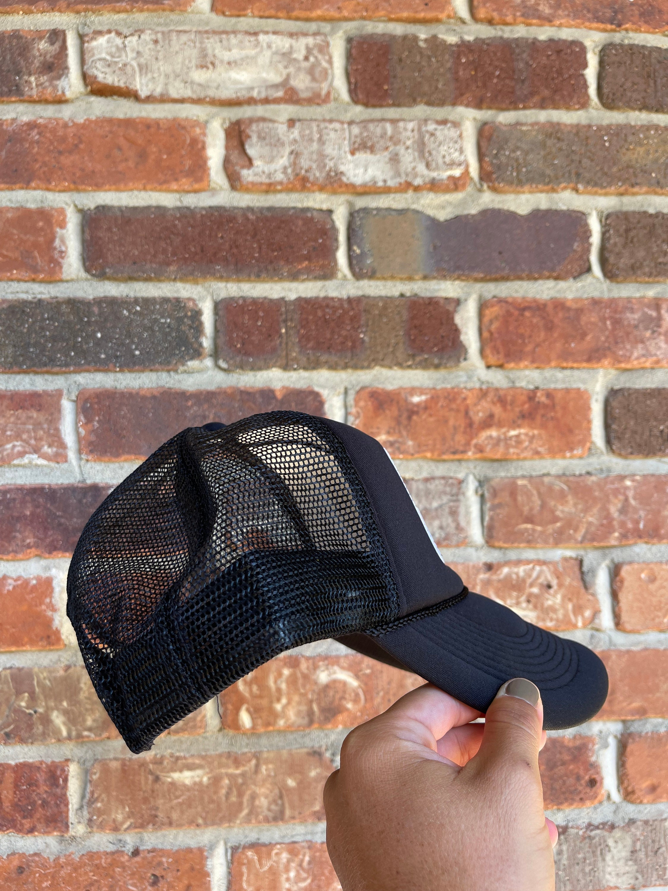 Classic the Drop Trucker Hat | Foam Mesh Trucker Hat - Etsy