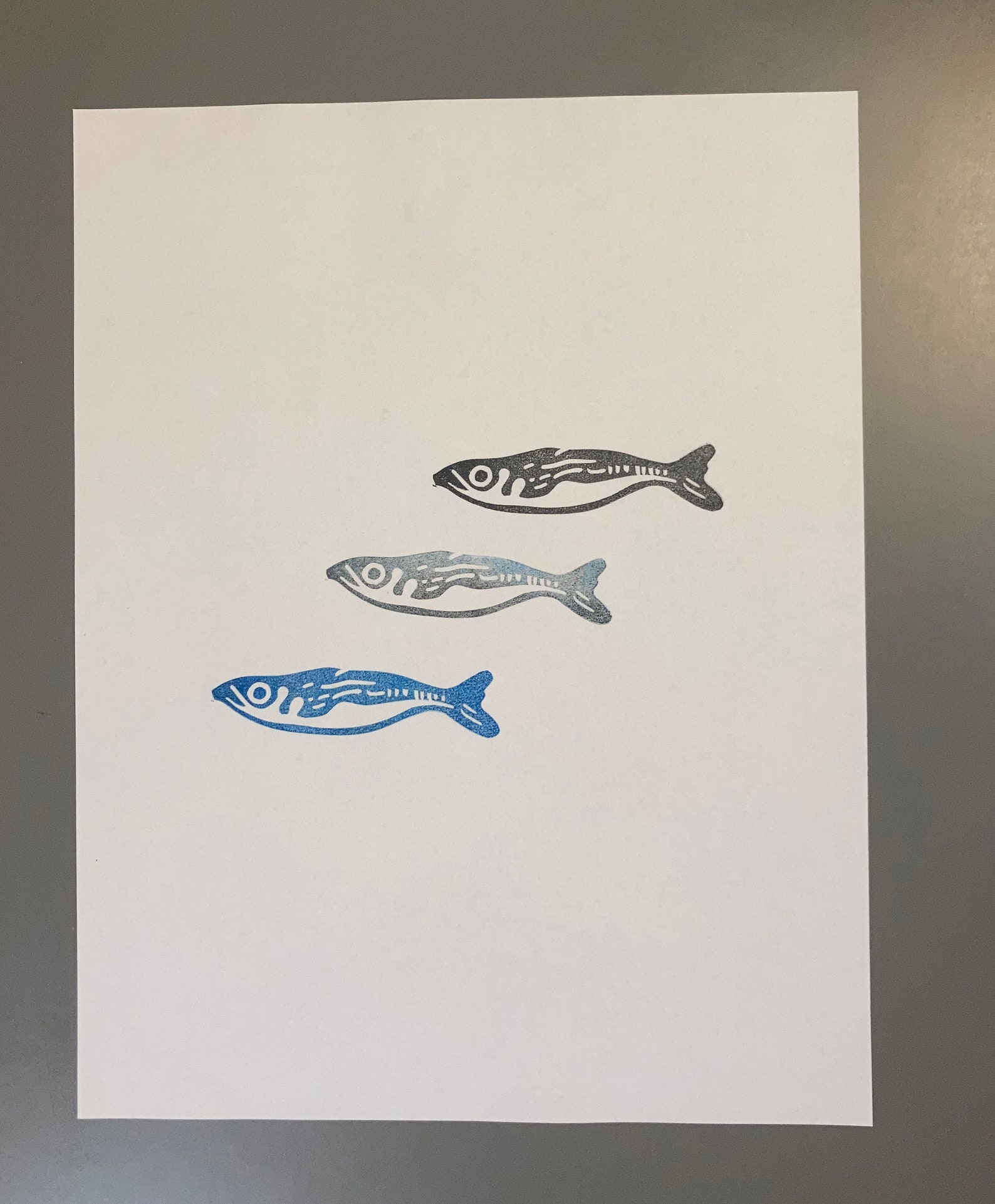 Sushi Fish Stamp - Etsy