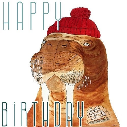 Walrus Birthday Cake Video