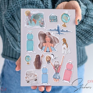 Digital Printable Planner, Daily Schedule Page, to Do List, Fashion ...