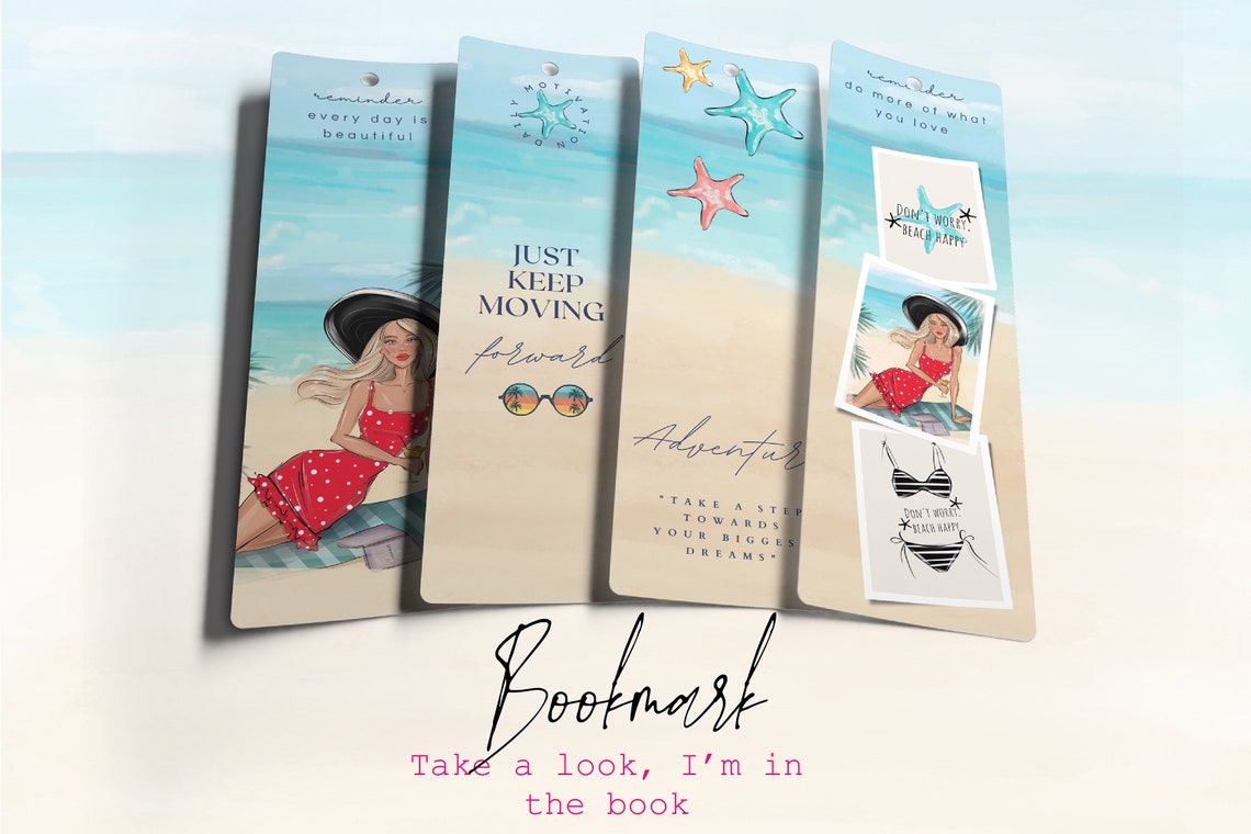 Digital Bookmark Printable Bookmark Book Lover Gift - Etsy